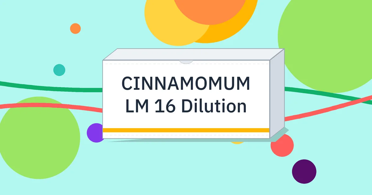 Symbolbild: Packung mit der Aufschrift CINNAMOMUM LM 16 Dilution (PZN 12820889) – Verfügbarkeit und Bezug in Apotheken in Frankfurt am Main
