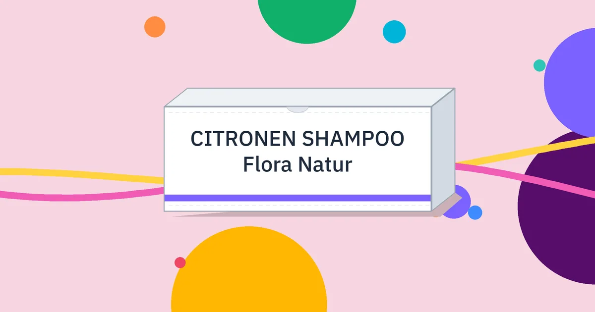 Symbolbild: Packung mit der Aufschrift CITRONEN SHAMPOO Flora Natur (PZN 06306881) – Verfügbarkeit und Bezug in Apotheken in Frankfurt am Main