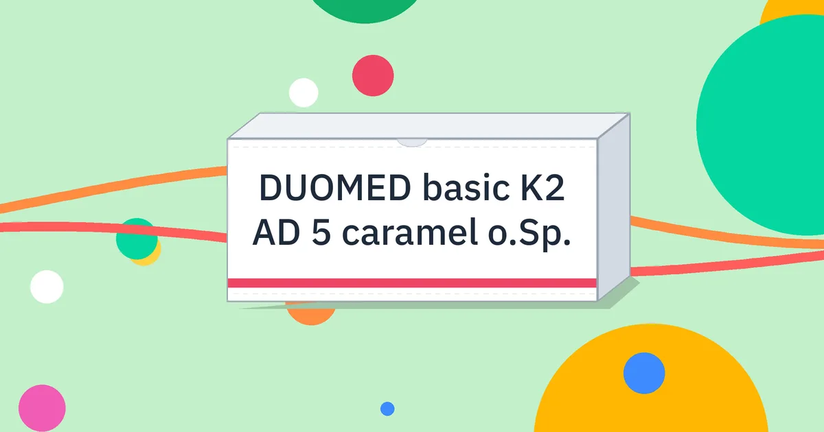 Symbolbild: Packung mit der Aufschrift DUOMED basic K2 AD 5 caramel o.Sp. (PZN 20906636) – Verfügbarkeit und Bezug in Apotheken in Frankfurt am Main