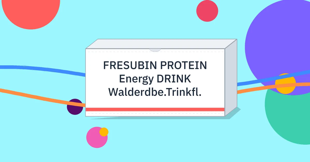 Symbolbild: Packung mit der Aufschrift FRESUBIN PROTEIN Energy DRINK Walderdbe.Trinkfl. (PZN 09719632) – Verfügbarkeit und Bezug in Apotheken in Frankfurt am Main