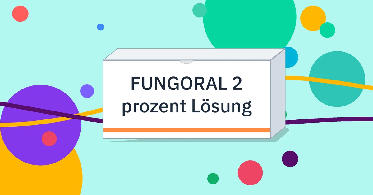Symbolbild: Packung mit der Aufschrift FUNGORAL 2 prozent Lösung (PZN 06702246) – Verfügbarkeit und Bezug in Apotheken in Frankfurt am Main