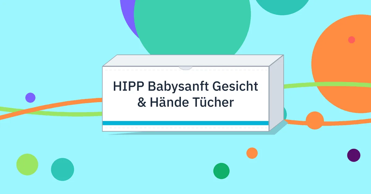 Symbolbild: Packung mit der Aufschrift HIPP Babysanft Gesicht & Hände Tücher (PZN 10537741) – Verfügbarkeit und Bezug in Apotheken in Frankfurt am Main