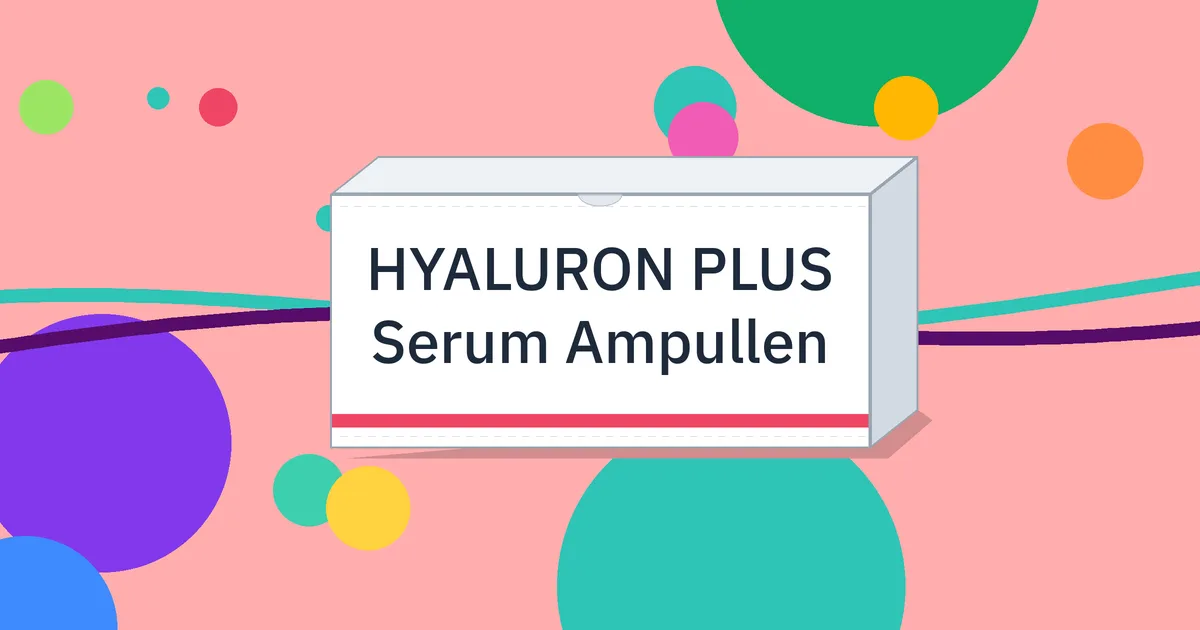 Symbolbild: Packung mit der Aufschrift HYALURON PLUS Serum Ampullen (PZN 19307310) – Verfügbarkeit und Bezug in Apotheken in Frankfurt am Main