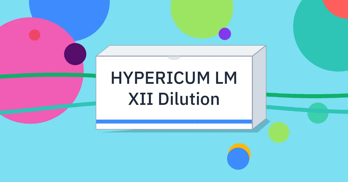 Symbolbild: Packung mit der Aufschrift HYPERICUM LM XII Dilution (PZN 02674820) – Verfügbarkeit und Bezug in Apotheken in Frankfurt am Main
