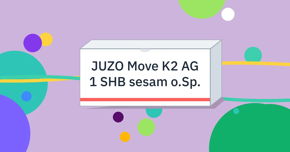 Symbolbild: Packung mit der Aufschrift JUZO Move K2 AG 1 SHB sesam o.Sp. (PZN 18525996) – Verfügbarkeit und Bezug in Apotheken in Frankfurt am Main