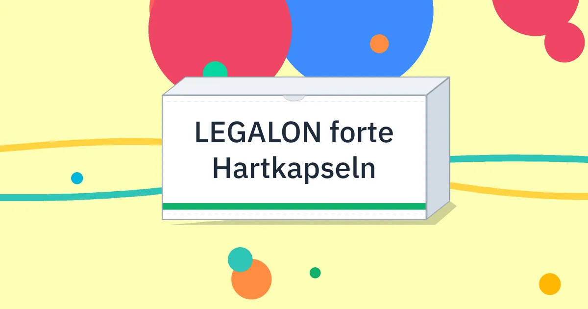 Symbolbild: Packung mit der Aufschrift LEGALON forte Hartkapseln (PZN 10318766) – Verfügbarkeit und Bezug in Apotheken in Frankfurt am Main