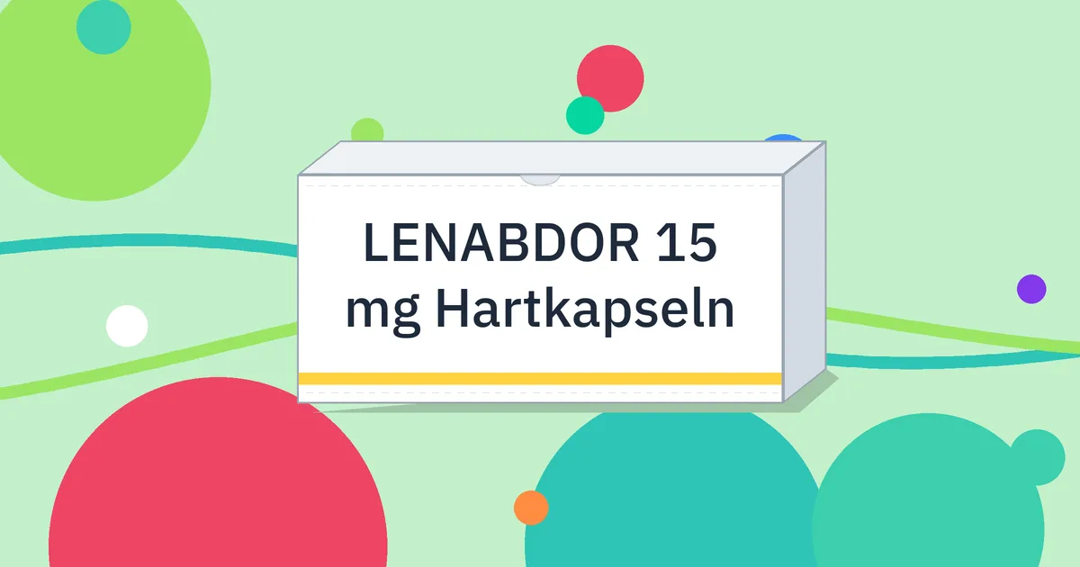 Symbolbild: Packung mit der Aufschrift LENABDOR 15 mg Hartkapseln (PZN 17605546) – Verfügbarkeit und Bezug in Apotheken in Frankfurt am Main