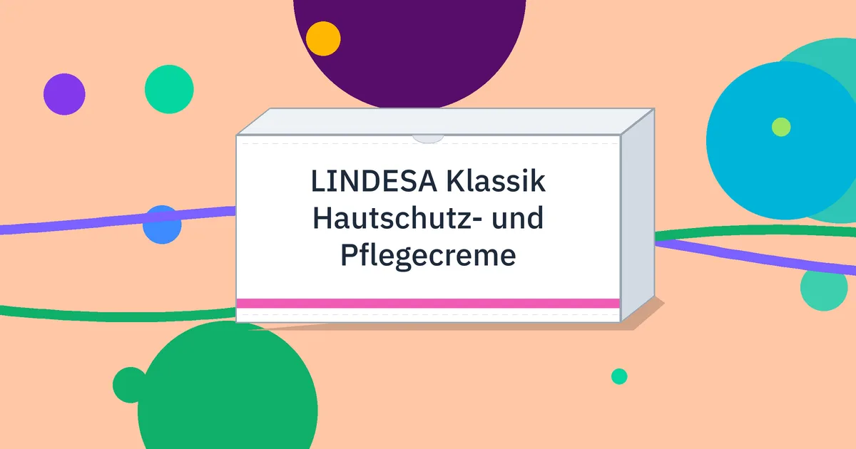 Symbolbild: Packung mit der Aufschrift LINDESA Klassik Hautschutz- und Pflegecreme (PZN 17298498) – Verfügbarkeit und Bezug in Apotheken in Frankfurt am Main