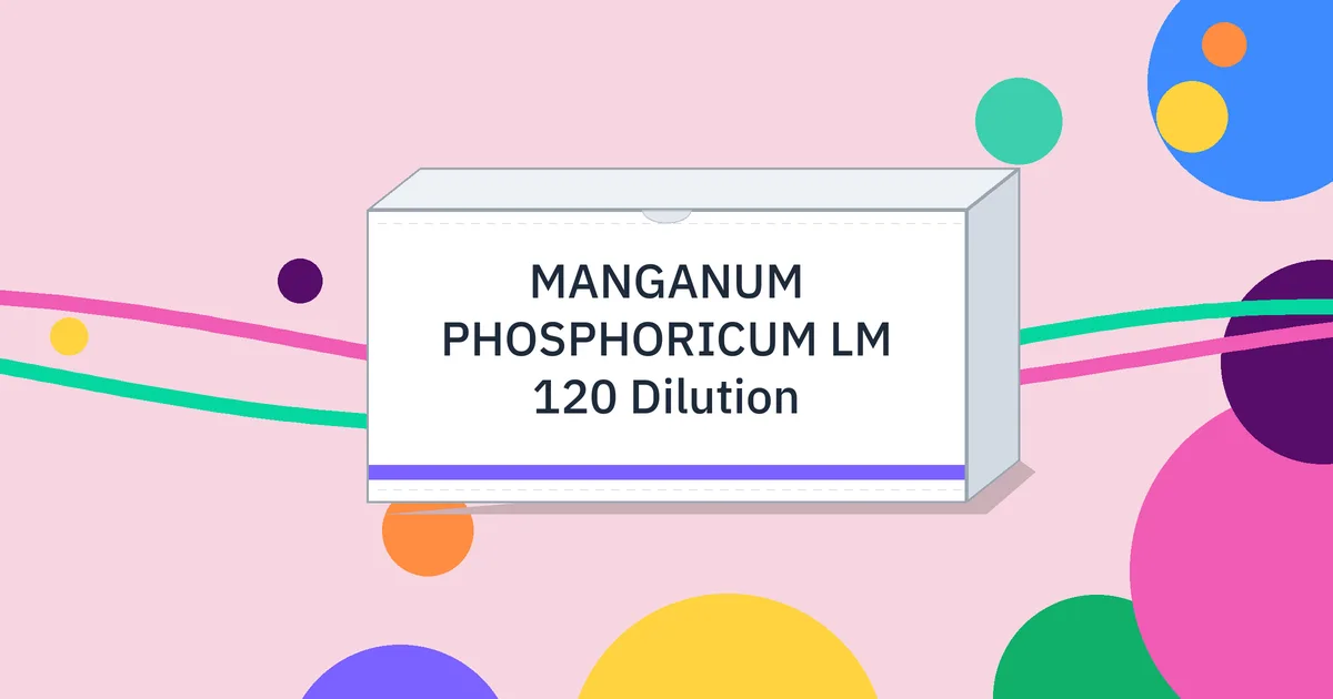 Symbolbild: Packung mit der Aufschrift MANGANUM PHOSPHORICUM LM 120 Dilution (PZN 12945875) – Verfügbarkeit und Bezug in Apotheken in Frankfurt am Main