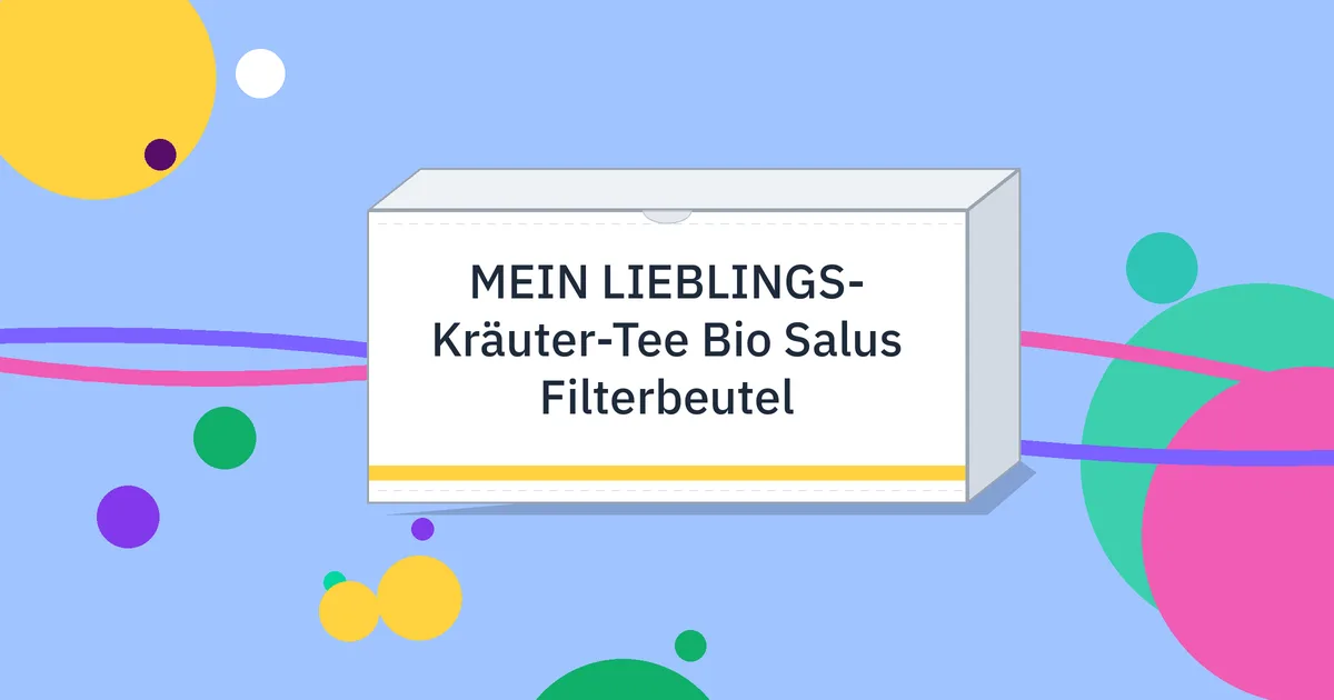 Symbolbild: Packung mit der Aufschrift MEIN LIEBLINGS-Kräuter-Tee Bio Salus Filterbeutel (PZN 06832339) – Verfügbarkeit und Bezug in Apotheken in Frankfurt am Main