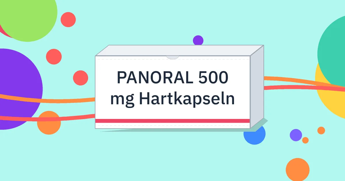 Symbolbild: Packung mit der Aufschrift PANORAL 500 mg Hartkapseln (PZN 00832373) – Verfügbarkeit und Bezug in Apotheken in Frankfurt am Main