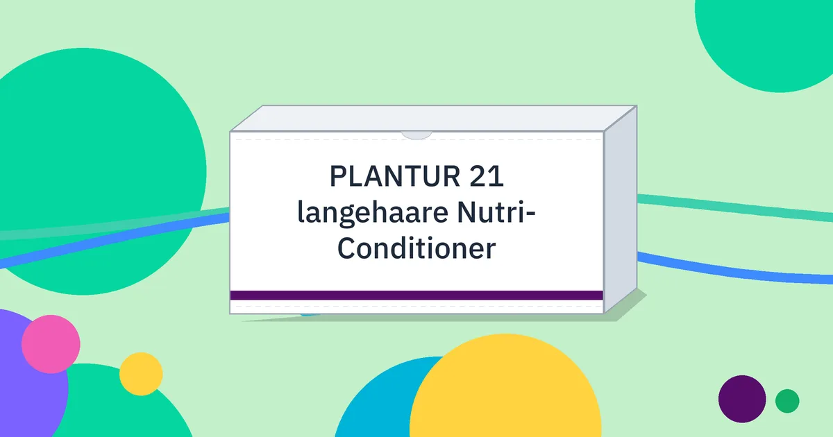 Symbolbild: Packung mit der Aufschrift PLANTUR 21 langehaare Nutri-Conditioner (PZN 15895698) – Verfügbarkeit und Bezug in Apotheken in Frankfurt am Main