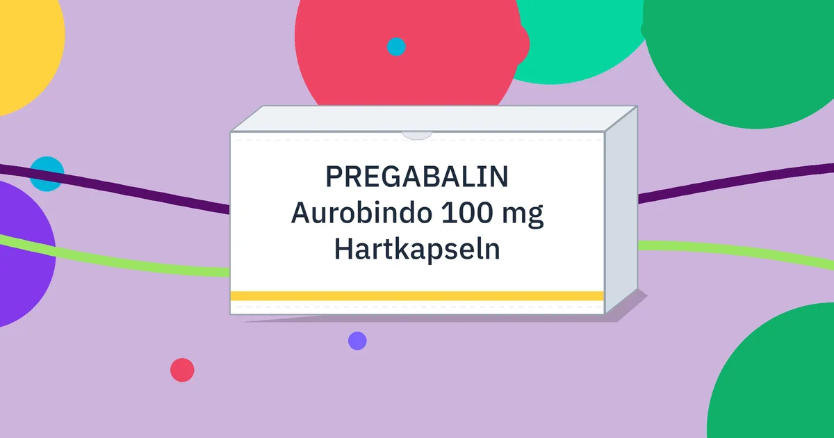 Symbolbild: Packung mit der Aufschrift PREGABALIN Aurobindo 100 mg Hartkapseln (PZN 11334572) – Verfügbarkeit und Bezug in Apotheken in Frankfurt am Main