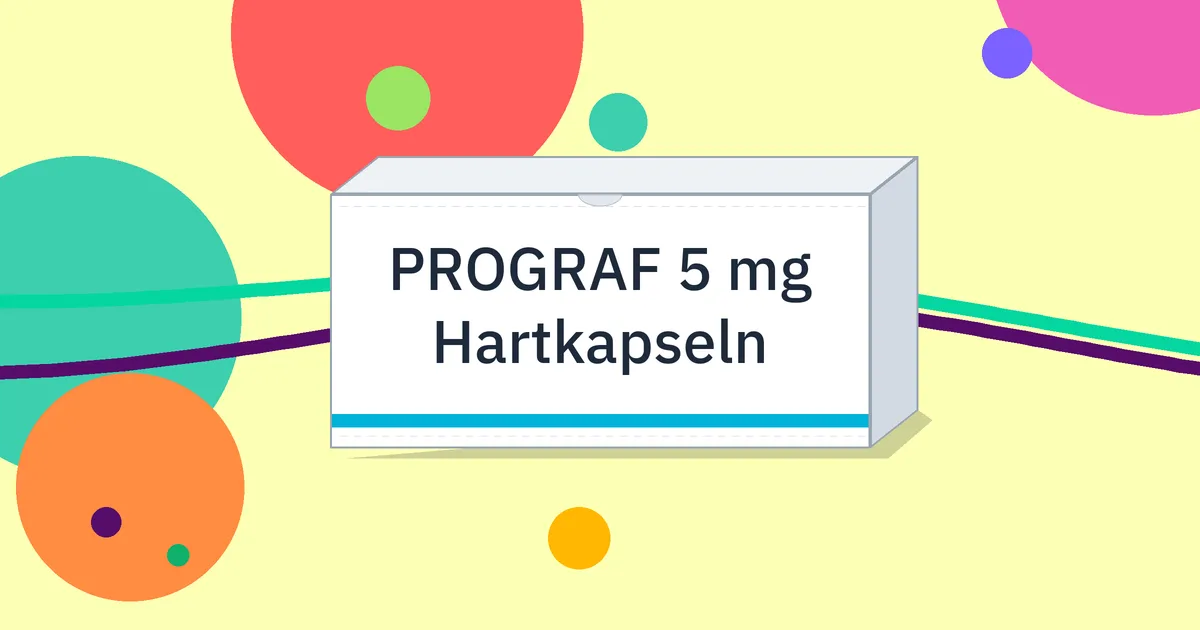 Symbolbild: Packung mit der Aufschrift PROGRAF 5 mg Hartkapseln (PZN 17305175) – Verfügbarkeit und Bezug in Apotheken in Frankfurt am Main