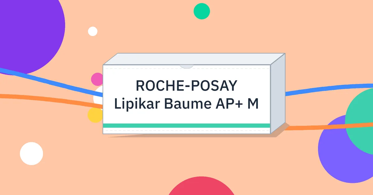 Symbolbild: Packung mit der Aufschrift ROCHE-POSAY Lipikar Baume AP+ M (PZN 16349153) – Verfügbarkeit und Bezug in Apotheken in Frankfurt am Main