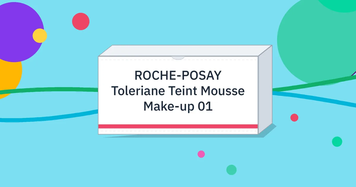 Symbolbild: Packung mit der Aufschrift ROCHE-POSAY Toleriane Teint Mousse Make-up 01 (PZN 01828971) – Verfügbarkeit und Bezug in Apotheken in Frankfurt am Main