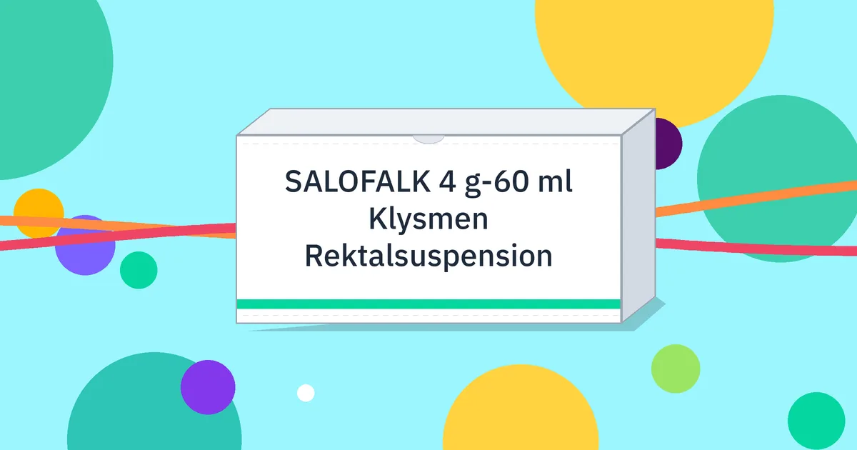 Symbolbild: Packung mit der Aufschrift SALOFALK 4 g-60 ml Klysmen Rektalsuspension (PZN 00077988) – Verfügbarkeit und Bezug in Apotheken in Frankfurt am Main