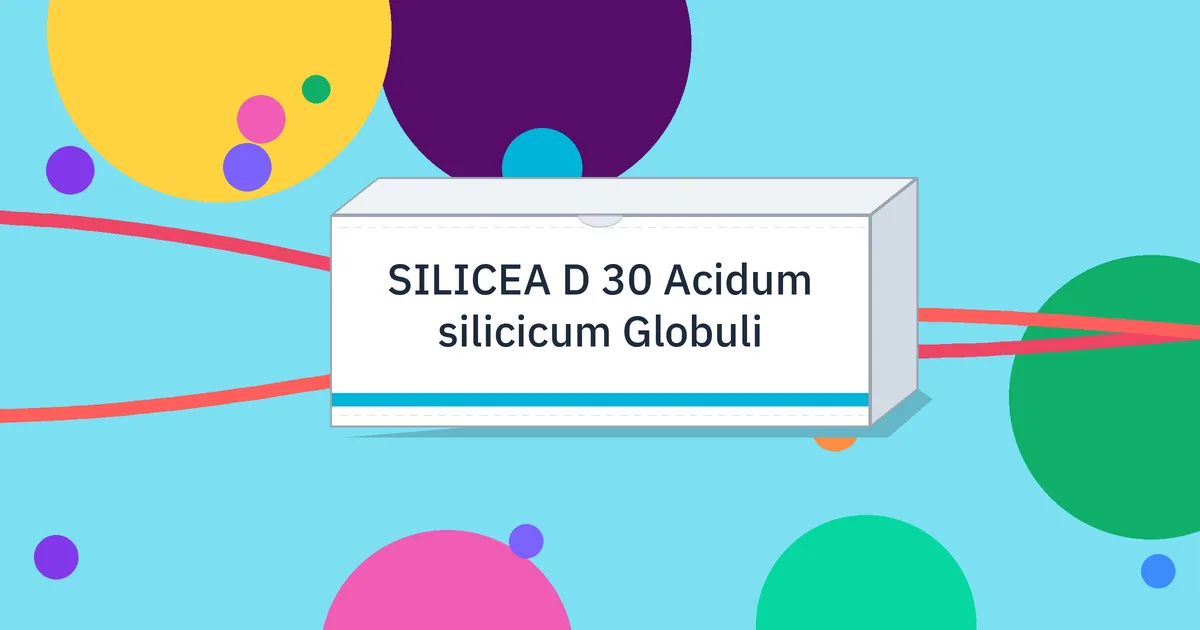 Symbolbild: Packung mit der Aufschrift SILICEA D 30 Acidum silicicum Globuli (PZN 17298601) – Verfügbarkeit und Bezug in Apotheken in Frankfurt am Main