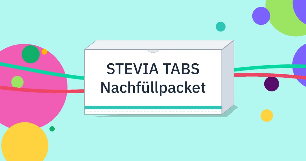 Symbolbild: Packung mit der Aufschrift STEVIA TABS Nachfüllpacket (PZN 07796031) – Verfügbarkeit und Bezug in Apotheken in Frankfurt am Main