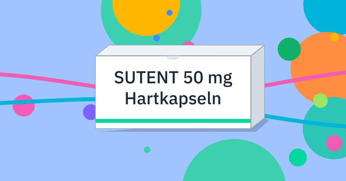 Symbolbild: Packung mit der Aufschrift SUTENT 50 mg Hartkapseln (PZN 04991192) – Verfügbarkeit und Bezug in Apotheken in Frankfurt am Main