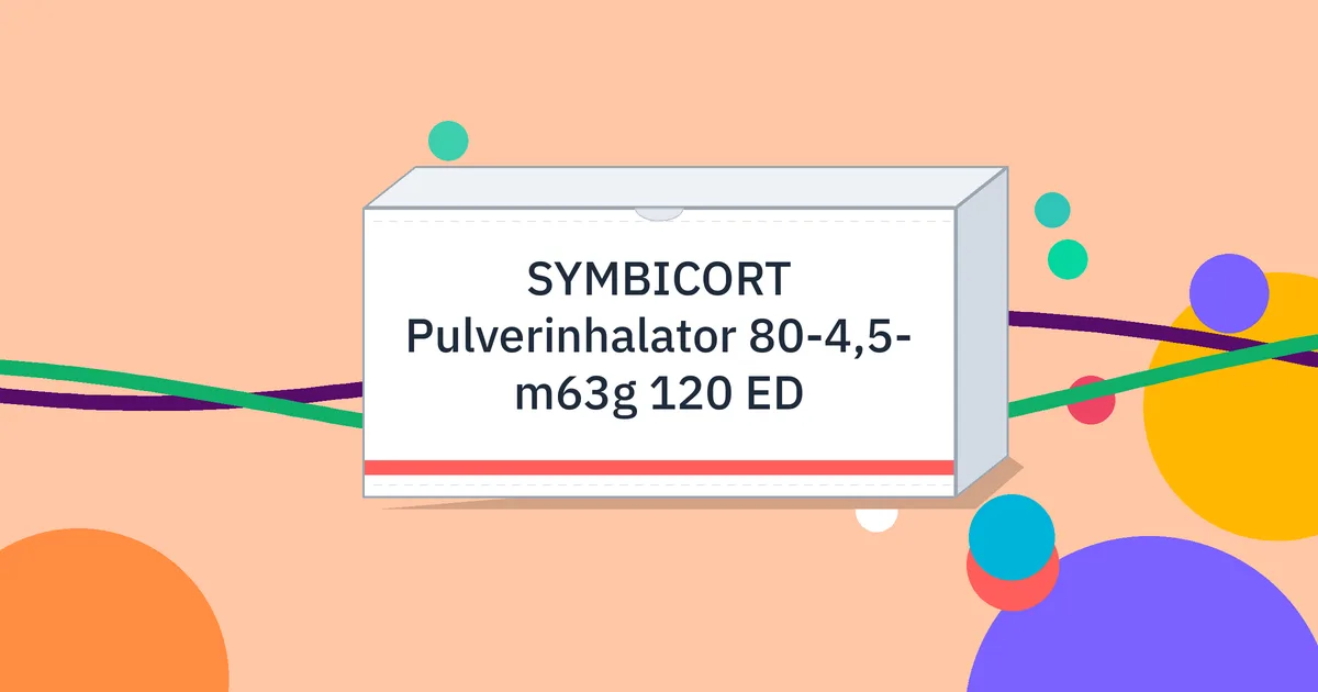 Symbolbild: Packung mit der Aufschrift SYMBICORT Pulverinhalator 80-4,5-m63g 120 ED (PZN 03811934) – Verfügbarkeit und Bezug in Apotheken in Frankfurt am Main