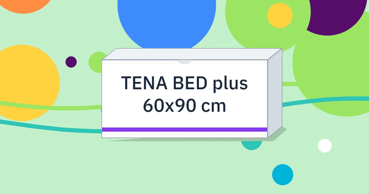 Symbolbild: Packung mit der Aufschrift TENA BED plus 60x90 cm (PZN 19981064) – Verfügbarkeit und Bezug in Apotheken in Frankfurt am Main