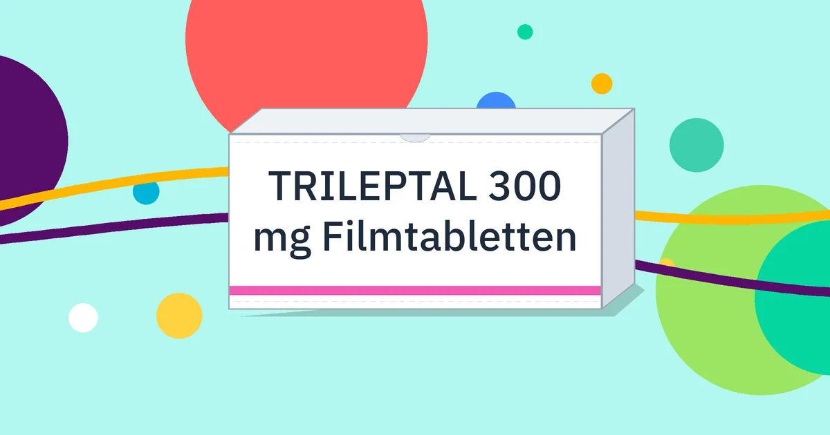 Symbolbild: Packung mit der Aufschrift TRILEPTAL 300 mg Filmtabletten (PZN 00220687) – Verfügbarkeit und Bezug in Apotheken in Frankfurt am Main