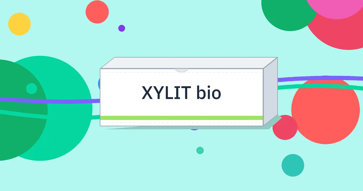 Symbolbild: Packung mit der Aufschrift XYLIT bio (PZN 07751761) – Verfügbarkeit und Bezug in Apotheken in Frankfurt am Main
