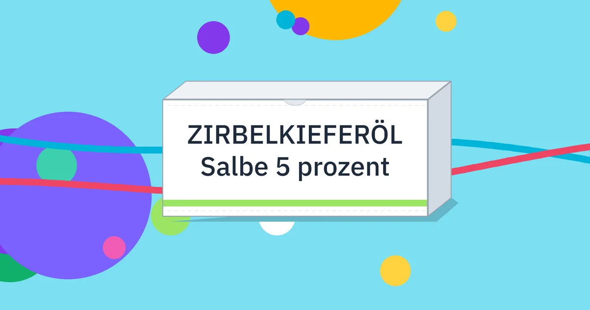 Symbolbild: Packung mit der Aufschrift ZIRBELKIEFERÖL Salbe 5 prozent (PZN 16761942) – Verfügbarkeit und Bezug in Apotheken in Frankfurt am Main