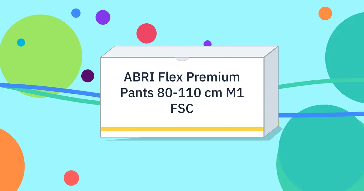 Symbolbild: Packung mit der Aufschrift ABRI Flex Premium Pants 80-110 cm M1 FSC (PZN 10549945) – Verfügbarkeit und Bezug in Apotheken in Frankfurt am Main