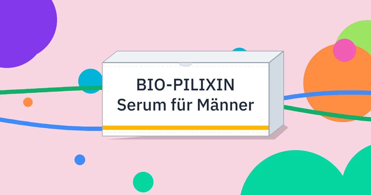 Symbolbild: Packung mit der Aufschrift BIO-PILIXIN Serum für Männer (PZN 18305119) – Verfügbarkeit und Bezug in Apotheken in Frankfurt am Main