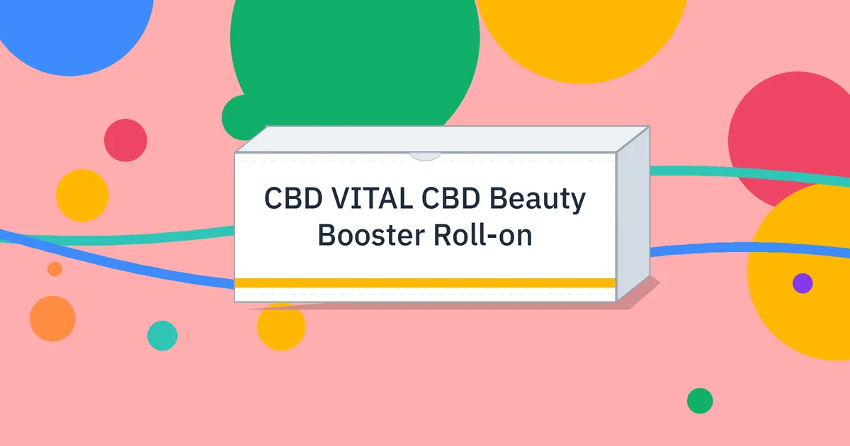 Symbolbild: Packung mit der Aufschrift CBD VITAL CBD Beauty Booster Roll-on (PZN 18453268) – Verfügbarkeit und Bezug in Apotheken in Frankfurt am Main