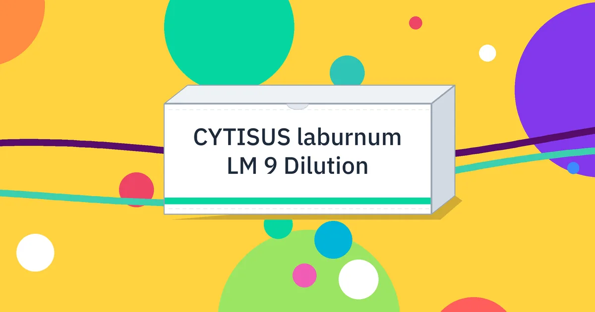 Symbolbild: Packung mit der Aufschrift CYTISUS laburnum LM 9 Dilution (PZN 13460476) – Verfügbarkeit und Bezug in Apotheken in Frankfurt am Main