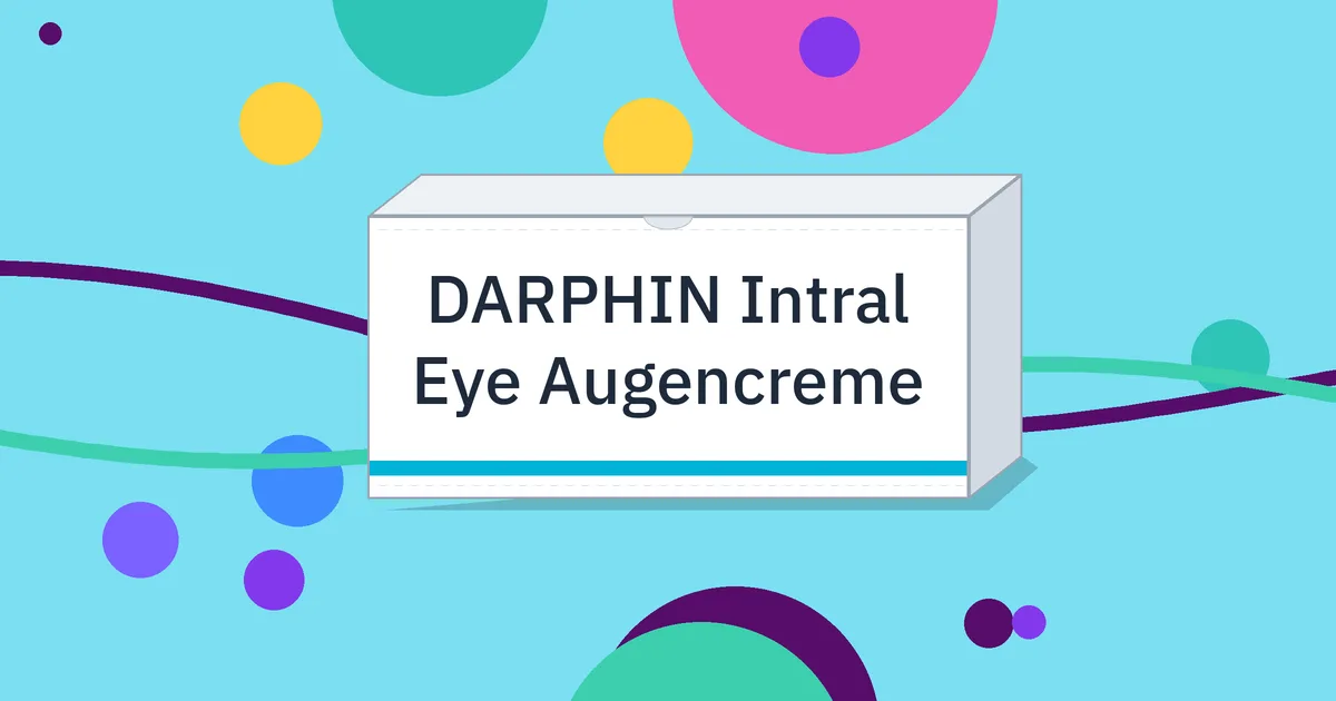 Symbolbild: Packung mit der Aufschrift DARPHIN Intral Eye Augencreme (PZN 15393583) – Verfügbarkeit und Bezug in Apotheken in Frankfurt am Main