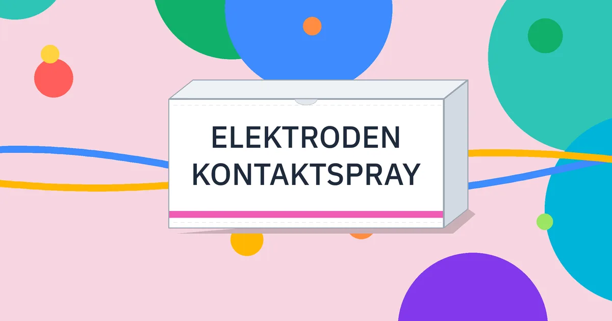 Symbolbild: Packung mit der Aufschrift ELEKTRODEN KONTAKTSPRAY (PZN 01669952) – Verfügbarkeit und Bezug in Apotheken in Frankfurt am Main