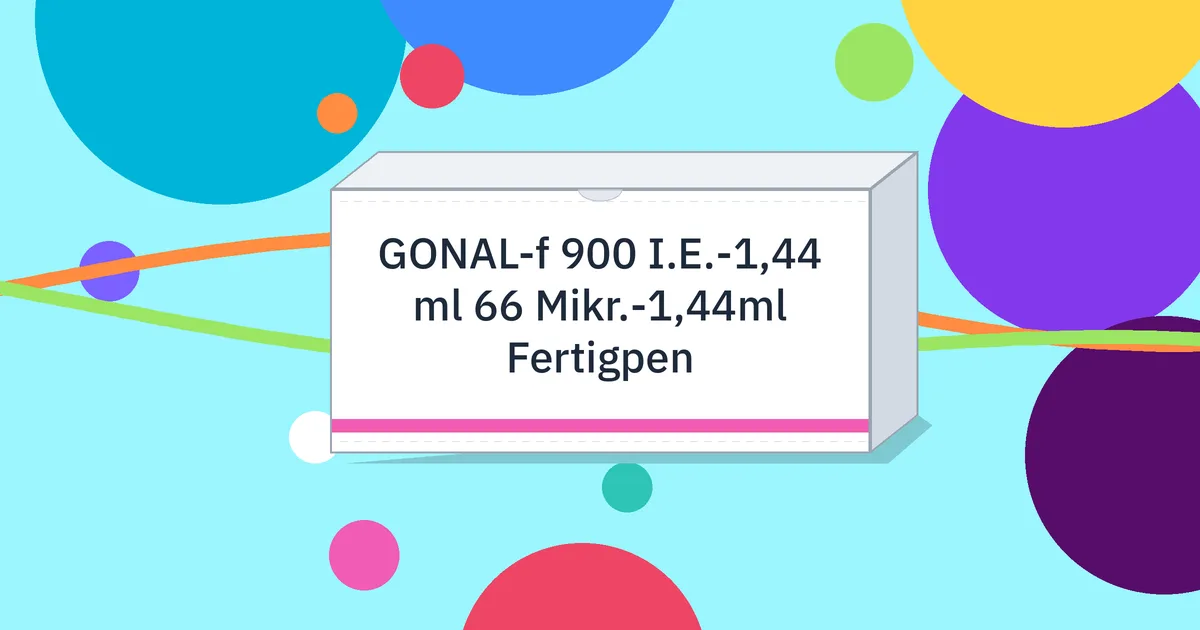 Symbolbild: Packung mit der Aufschrift GONAL-f 900 I.E.-1,44 ml 66 Mikr.-1,44ml Fertigpen (PZN 19624536) – Verfügbarkeit und Bezug in Apotheken in Frankfurt am Main