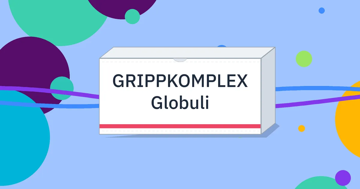 Symbolbild: Packung mit der Aufschrift GRIPPKOMPLEX Globuli (PZN 15389133) – Verfügbarkeit und Bezug in Apotheken in Frankfurt am Main