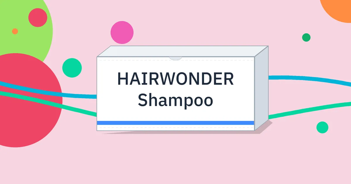 Symbolbild: Packung mit der Aufschrift HAIRWONDER Shampoo (PZN 02464086) – Verfügbarkeit und Bezug in Apotheken in Frankfurt am Main