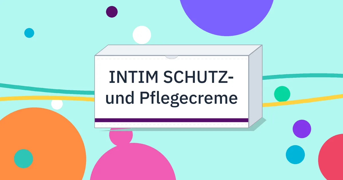Symbolbild: Packung mit der Aufschrift INTIM SCHUTZ- und Pflegecreme (PZN 17296111) – Verfügbarkeit und Bezug in Apotheken in Frankfurt am Main