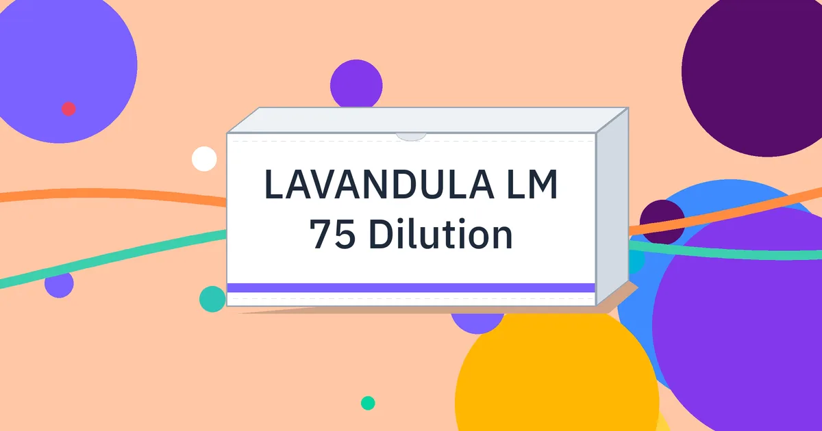 Symbolbild: Packung mit der Aufschrift LAVANDULA LM 75 Dilution (PZN 12930023) – Verfügbarkeit und Bezug in Apotheken in Frankfurt am Main