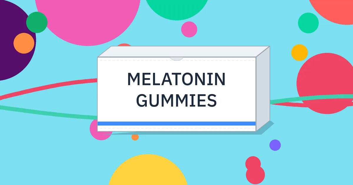 Symbolbild: Packung mit der Aufschrift MELATONIN GUMMIES (PZN 19662726) – Verfügbarkeit und Bezug in Apotheken in Frankfurt am Main
