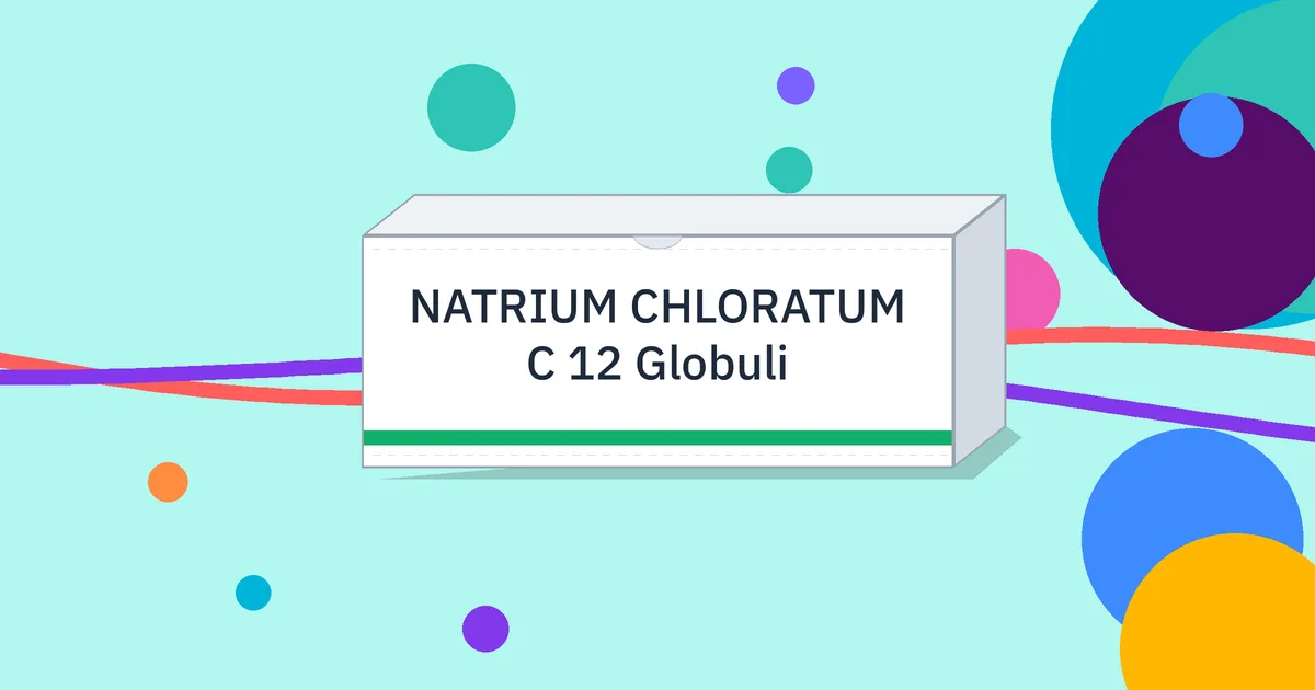 Symbolbild: Packung mit der Aufschrift NATRIUM CHLORATUM C 12 Globuli (PZN 16670553) – Verfügbarkeit und Bezug in Apotheken in Frankfurt am Main