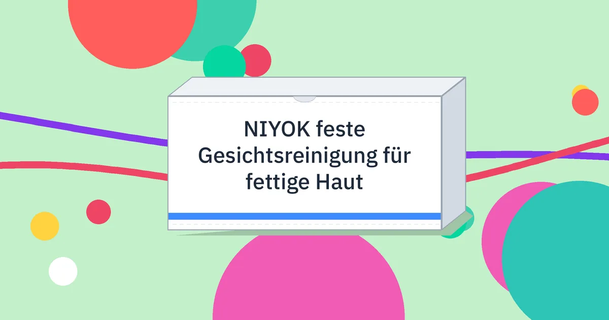 Symbolbild: Packung mit der Aufschrift NIYOK feste Gesichtsreinigung für fettige Haut (PZN 18836673) – Verfügbarkeit und Bezug in Apotheken in Frankfurt am Main