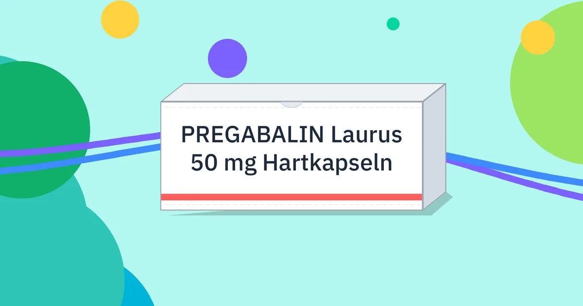 Symbolbild: Packung mit der Aufschrift PREGABALIN Laurus 50 mg Hartkapseln (PZN 16241243) – Verfügbarkeit und Bezug in Apotheken in Frankfurt am Main