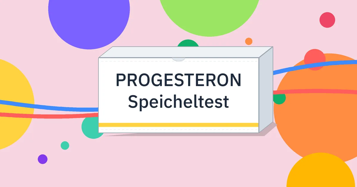 Symbolbild: Packung mit der Aufschrift PROGESTERON Speicheltest (PZN 09541708) – Verfügbarkeit und Bezug in Apotheken in Frankfurt am Main