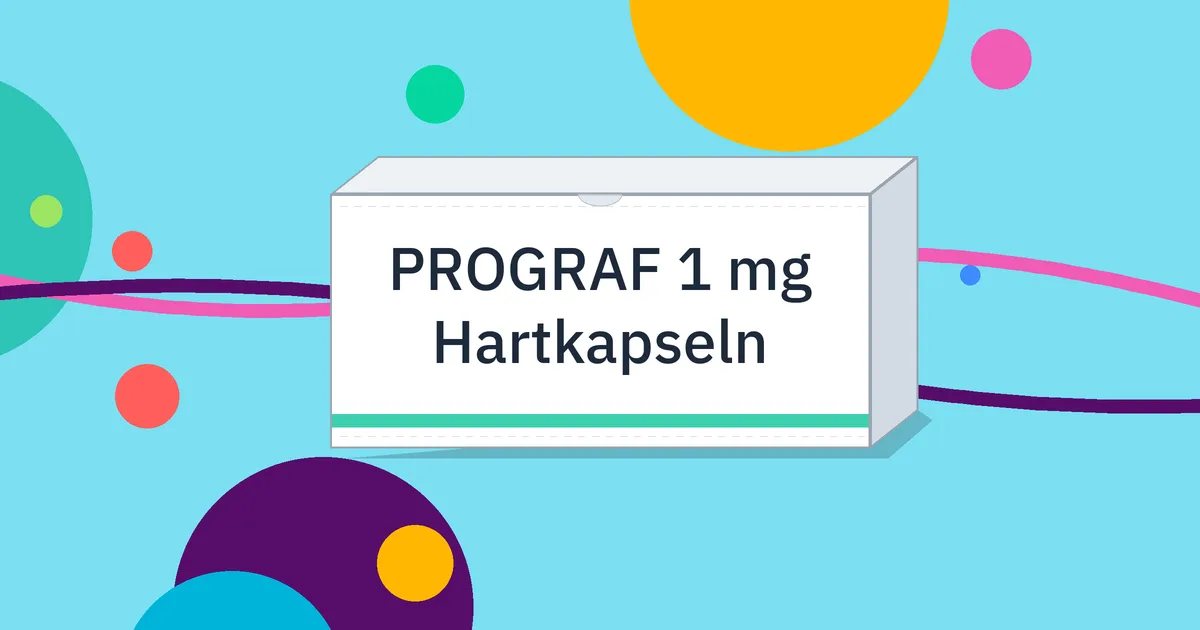 Symbolbild: Packung mit der Aufschrift PROGRAF 1 mg Hartkapseln (PZN 19075414) – Verfügbarkeit und Bezug in Apotheken in Frankfurt am Main