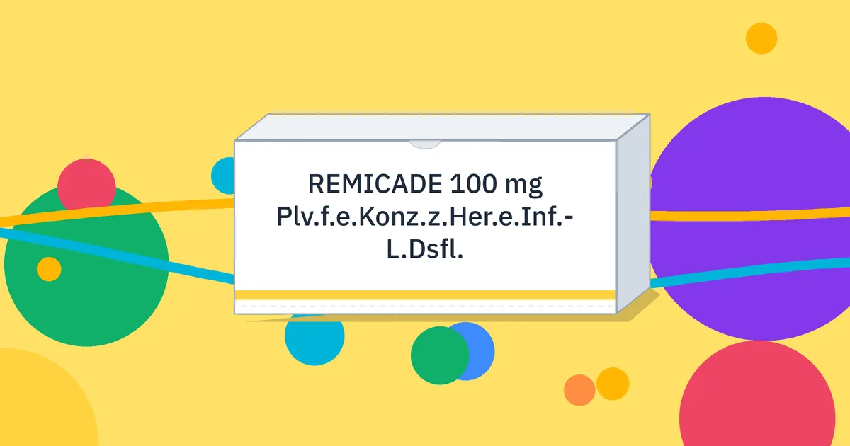 Symbolbild: Packung mit der Aufschrift REMICADE 100 mg Plv.f.e.Konz.z.Her.e.Inf.-L.Dsfl. (PZN 05515803) – Verfügbarkeit und Bezug in Apotheken in Frankfurt am Main