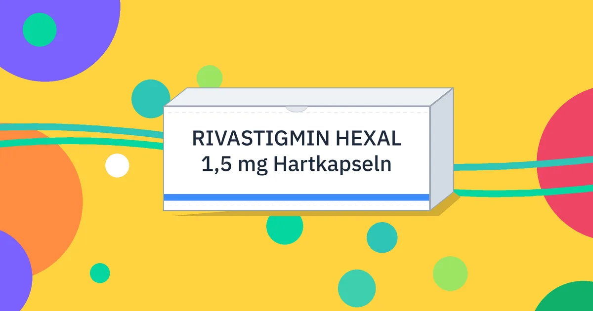 Symbolbild: Packung mit der Aufschrift RIVASTIGMIN HEXAL 1,5 mg Hartkapseln (PZN 09266768) – Verfügbarkeit und Bezug in Apotheken in Frankfurt am Main