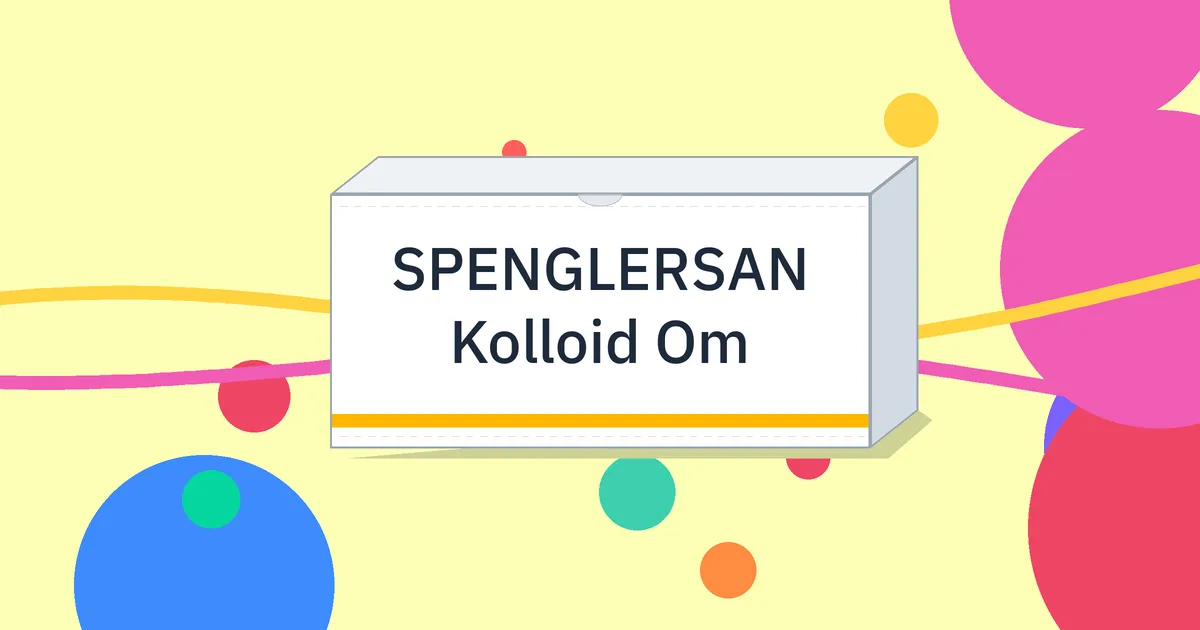 Symbolbild: Packung mit der Aufschrift SPENGLERSAN Kolloid Om (PZN 03525341) – Verfügbarkeit und Bezug in Apotheken in Frankfurt am Main