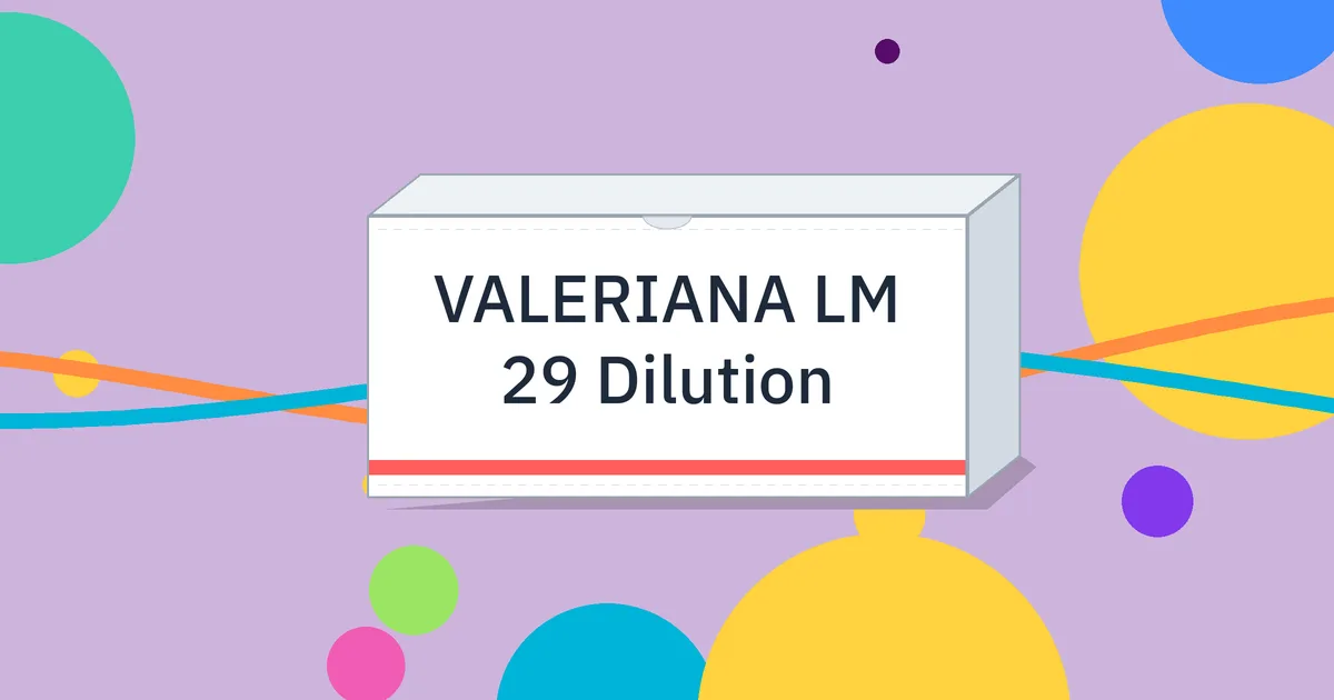 Symbolbild: Packung mit der Aufschrift VALERIANA LM 29 Dilution (PZN 13262026) – Verfügbarkeit und Bezug in Apotheken in Frankfurt am Main